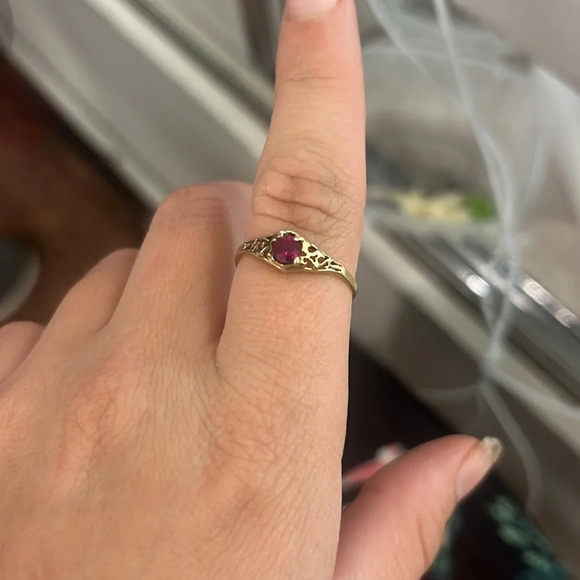 Jewelry | 43652 14k Ruby Ring | Poshmark